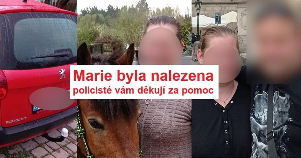 Marie K. byla nalezena a transportována do nemocnice | Krimi Plzeň
